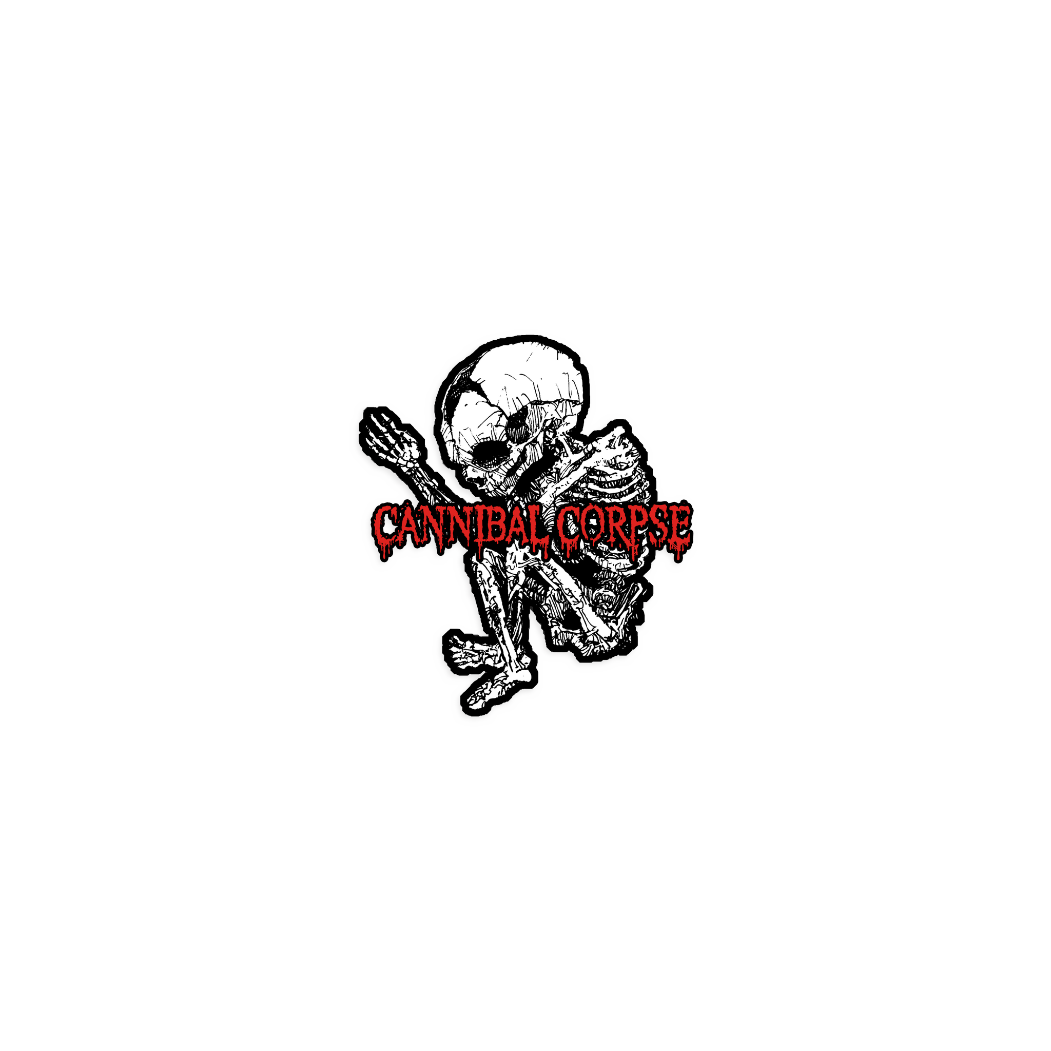 Cannibal Corpse (Logo Fetus) Enamel Pin – Kings Road Merch Europe